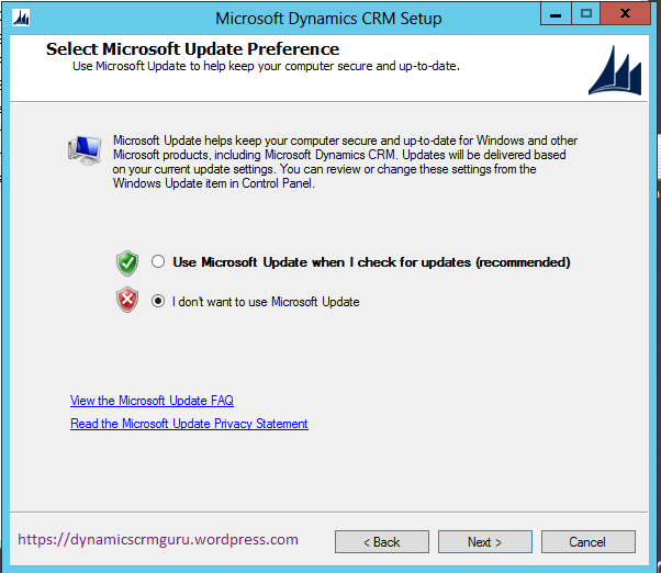 Upgrade from CRM 2013 to CRM 2015 : A Step by step guide – Dynatecon ...