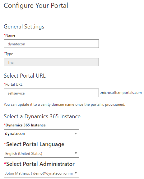 How to enable Portals in Dynamics 365 – Dynatecon Solutions