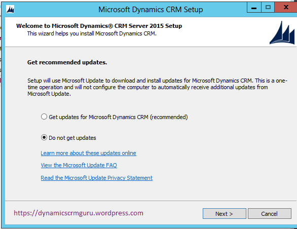 Upgrade from CRM 2013 to CRM 2015 : A Step by step guide – Dynatecon ...