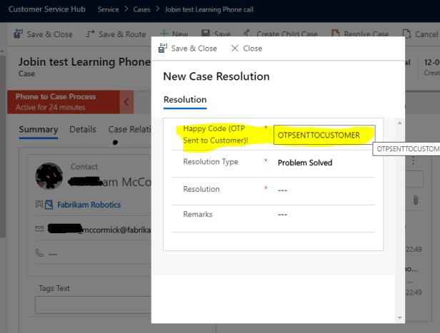Mandatory ‘Case Closure Code’ on the Case Resolution page – OOB way ...