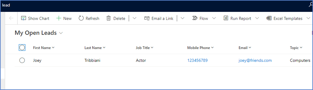 Create Lead with chatbot using Power Automate – Dynatecon Solutions