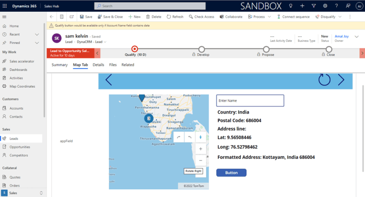 Enable Interactive Map in Power App (Canvas / Model Driven) – Dynatecon Solutions