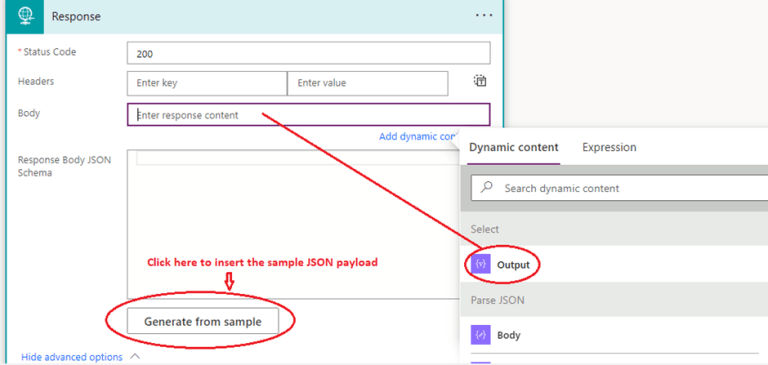 Call HTTP Request from Canvas Power App using Power Automate Flow and ...