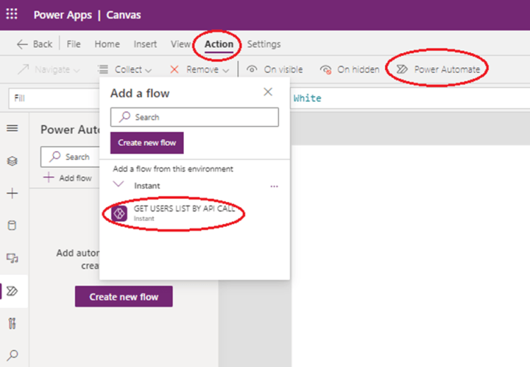Call HTTP Request from Canvas Power App using Power Automate Flow and ...