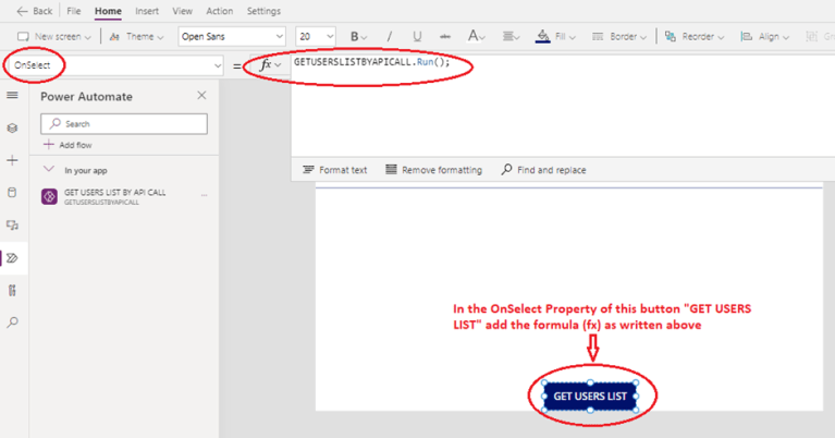 Call HTTP Request from Canvas Power App using Power Automate Flow and ...