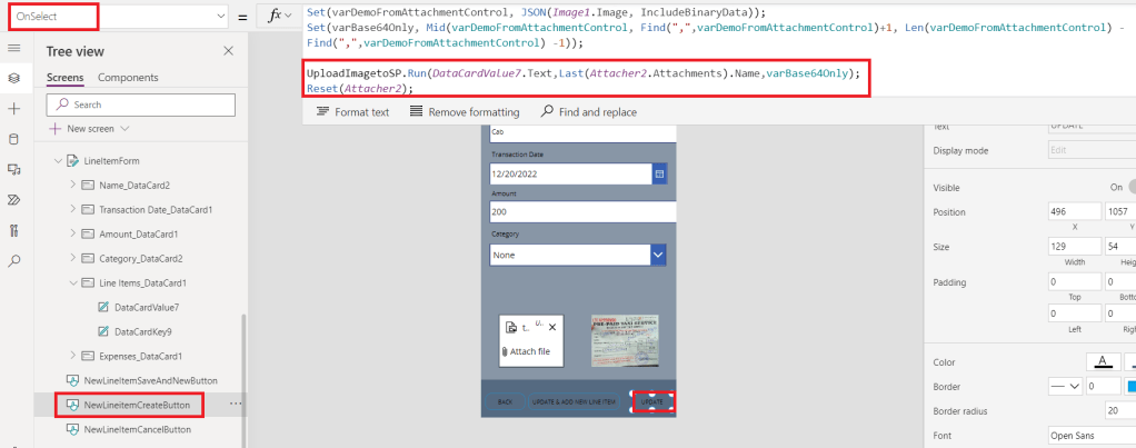 How to upload an image/file from canvas app to a SharePoint document ...