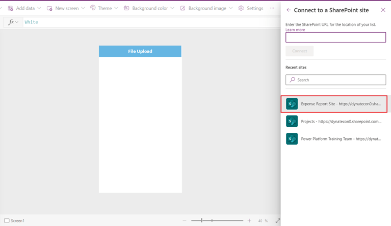 Upload Files Directly From Powerapps To Sharepoint(Using Graph API) – Dynatecon Solutions