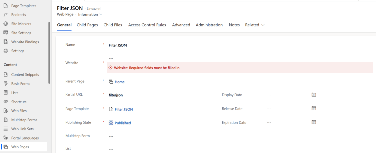 Custom Lookup Filtering In Basic Forms – Power Pages – Dynatecon Solutions
