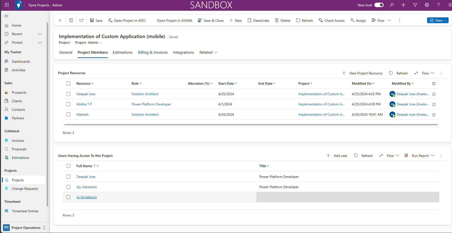 DynaPro – Prospect and Project Management Solution in Microsoft Power platform – Dynatecon Solutions