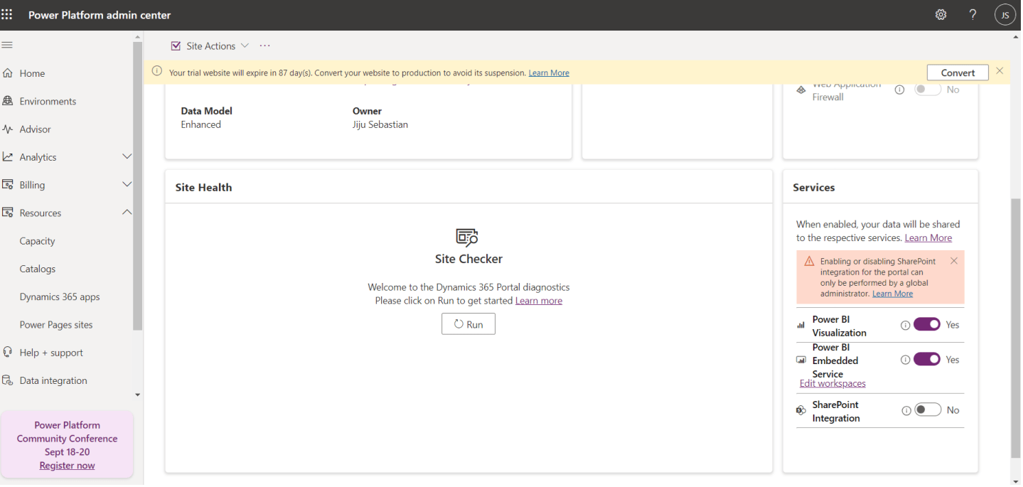 Integrating Power BI Reports In Power Pages – Dynatecon Solutions
