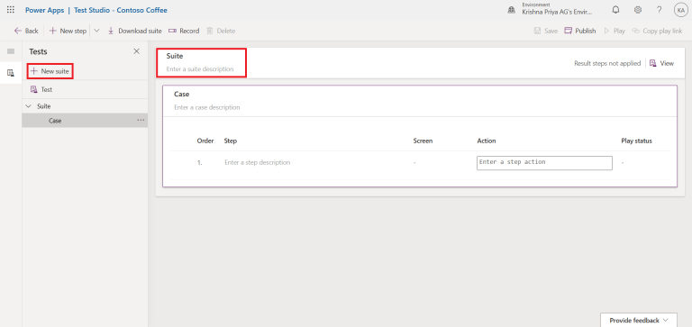 How to test Canvas App using Power App Test Studio – Dynatecon Solutions