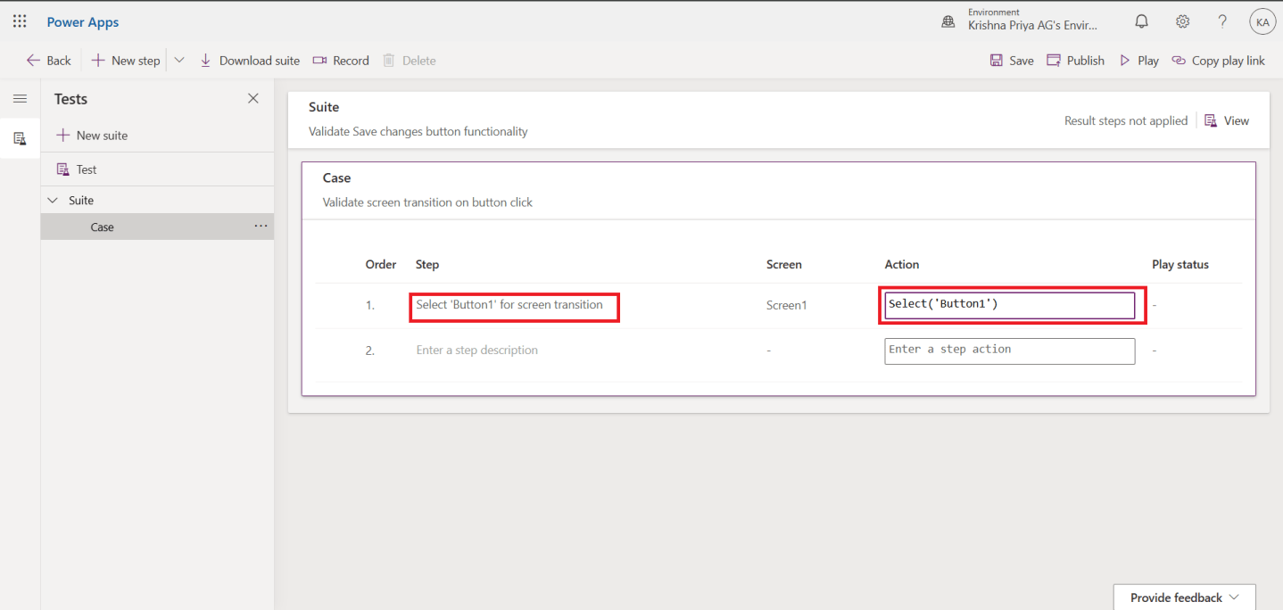 How to test Canvas App using Power App Test Studio – Dynatecon Solutions
