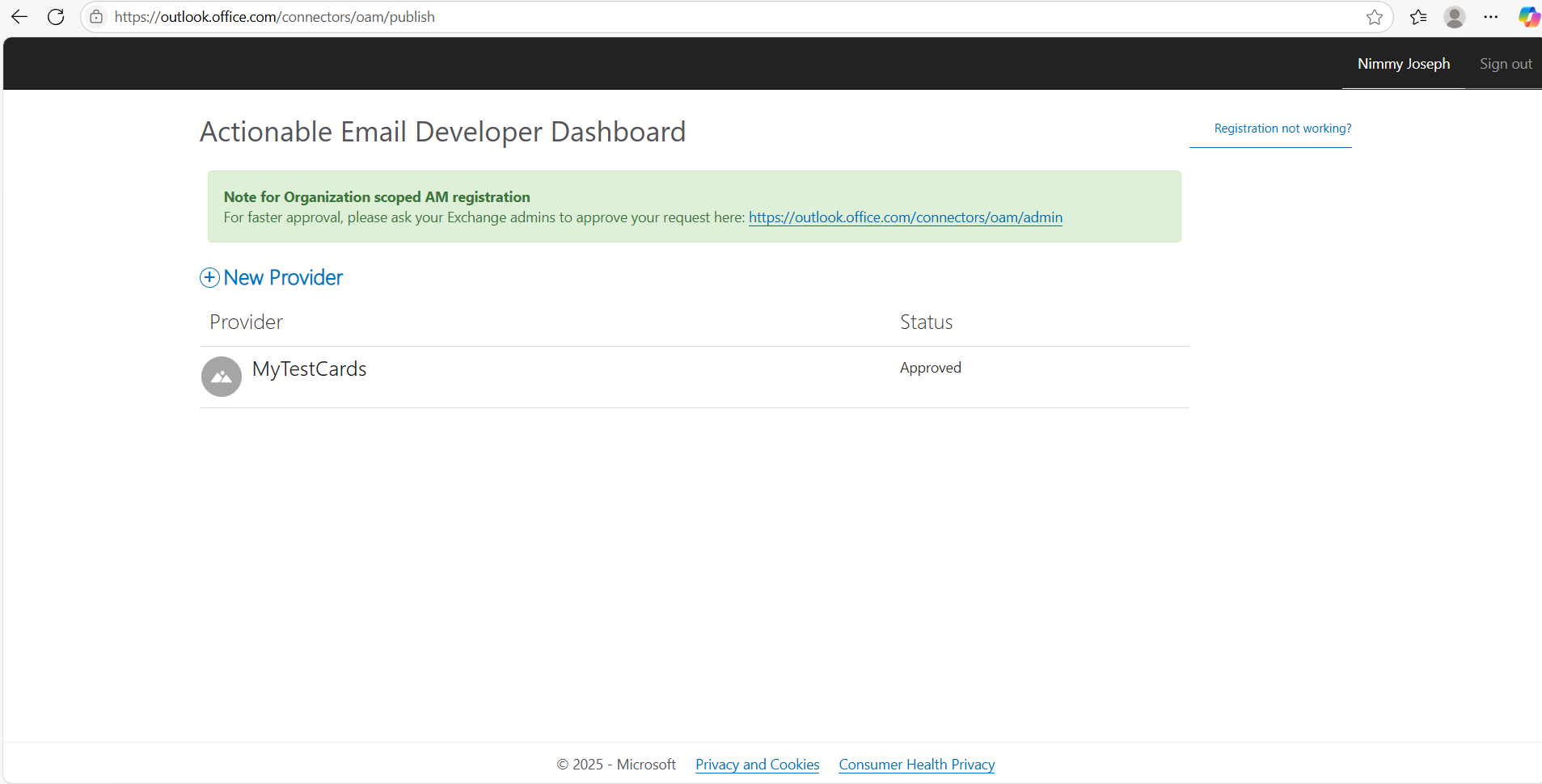 Sending Adaptive Cards in Outlook via Power Automate (Test User Setup ...